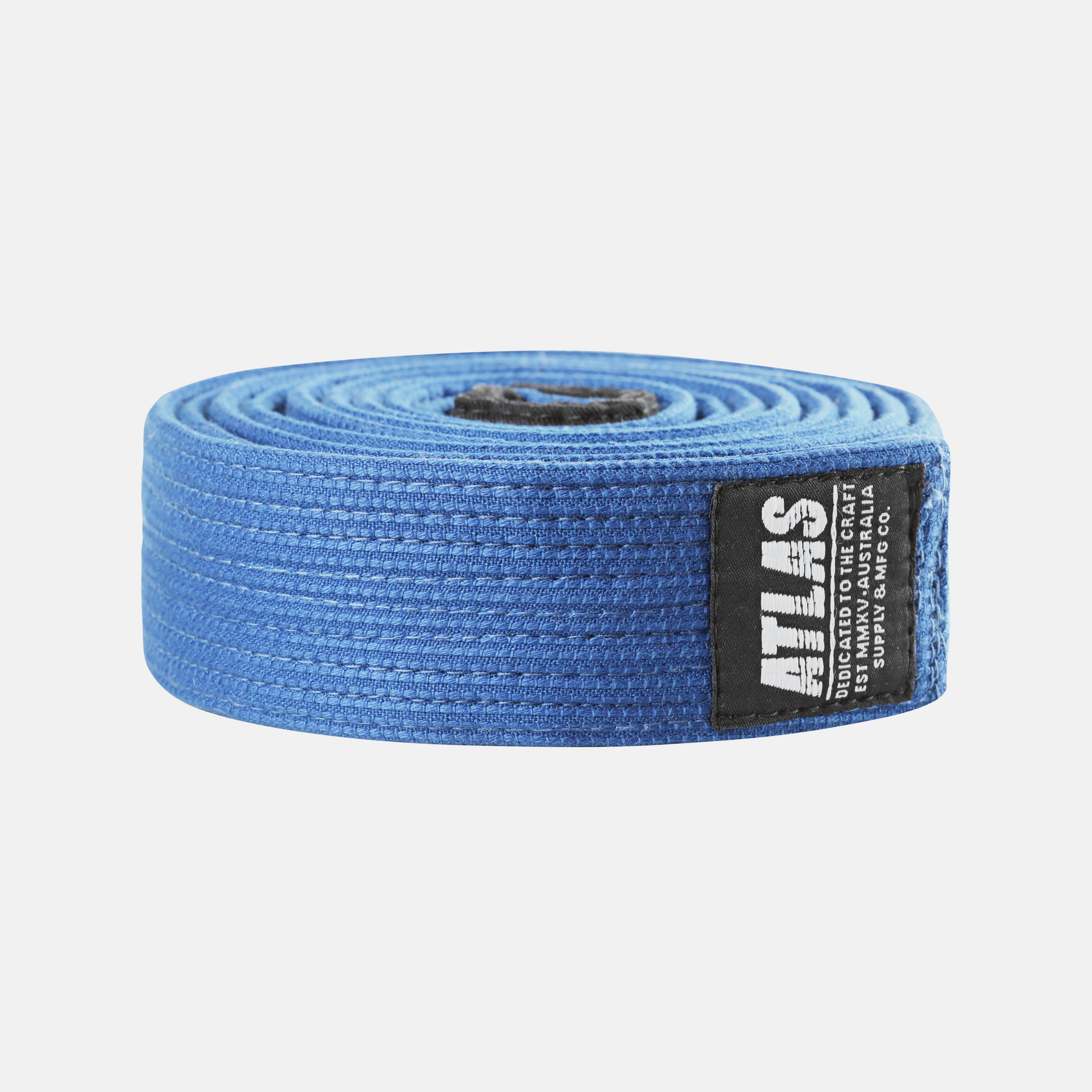 The Atlas Brand - Premium Pearl Jiu jitsu Belt - Blue